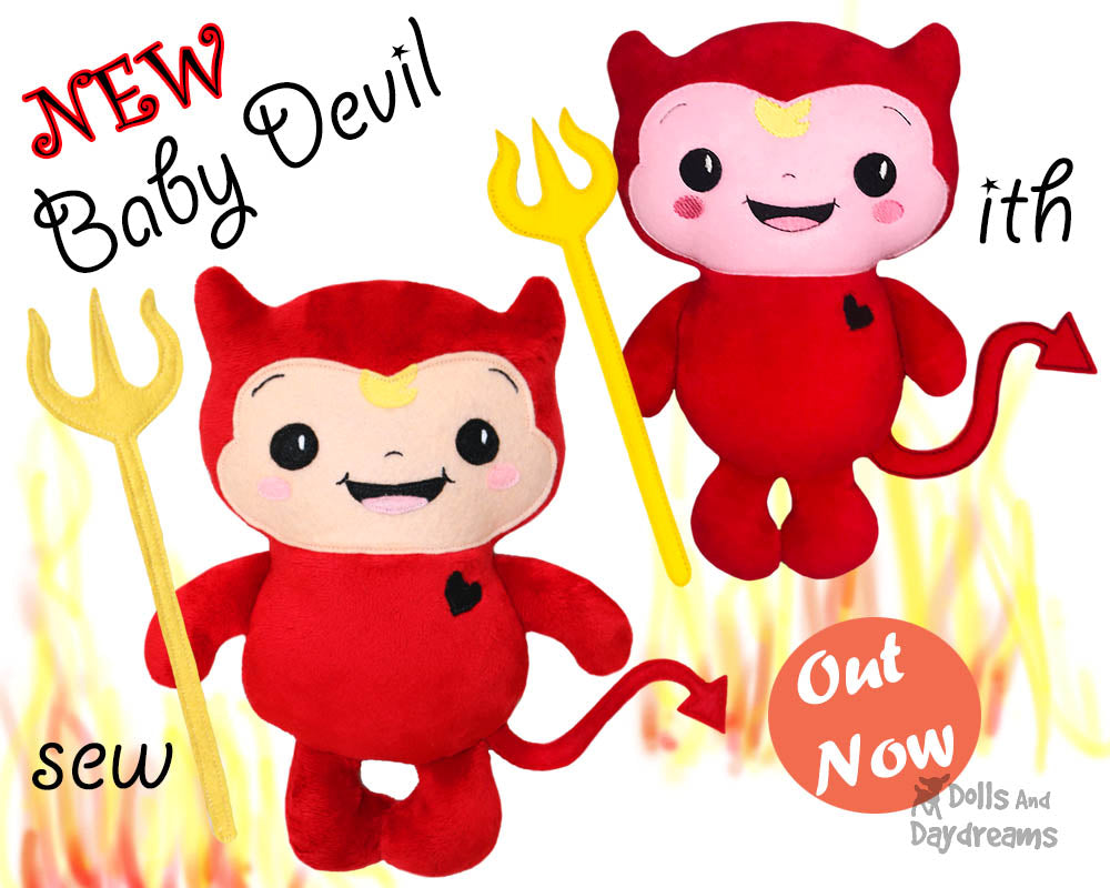 NEW Cute Little Baby Devil Pattern Out NOW! | Dolls And Daydreams
