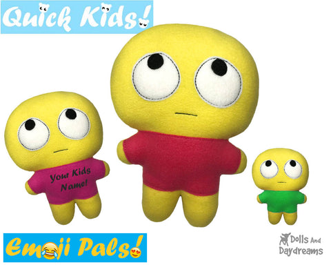 ITH Quick Kids Patterns | Dolls And Daydreams