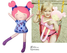 Embroidery Machine ITH Signature Doll Pattern | Dolls And Daydreams