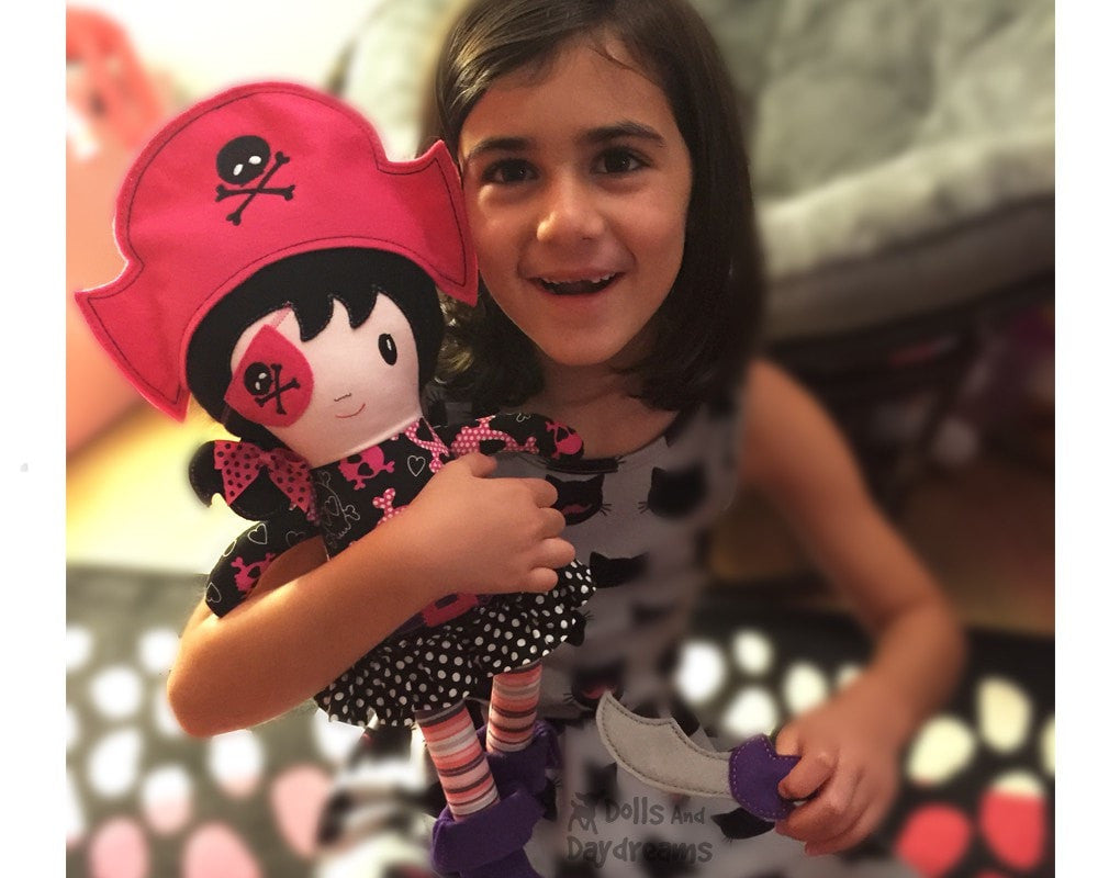 ITH Pirate Doll Pattern | Dolls And Daydreams