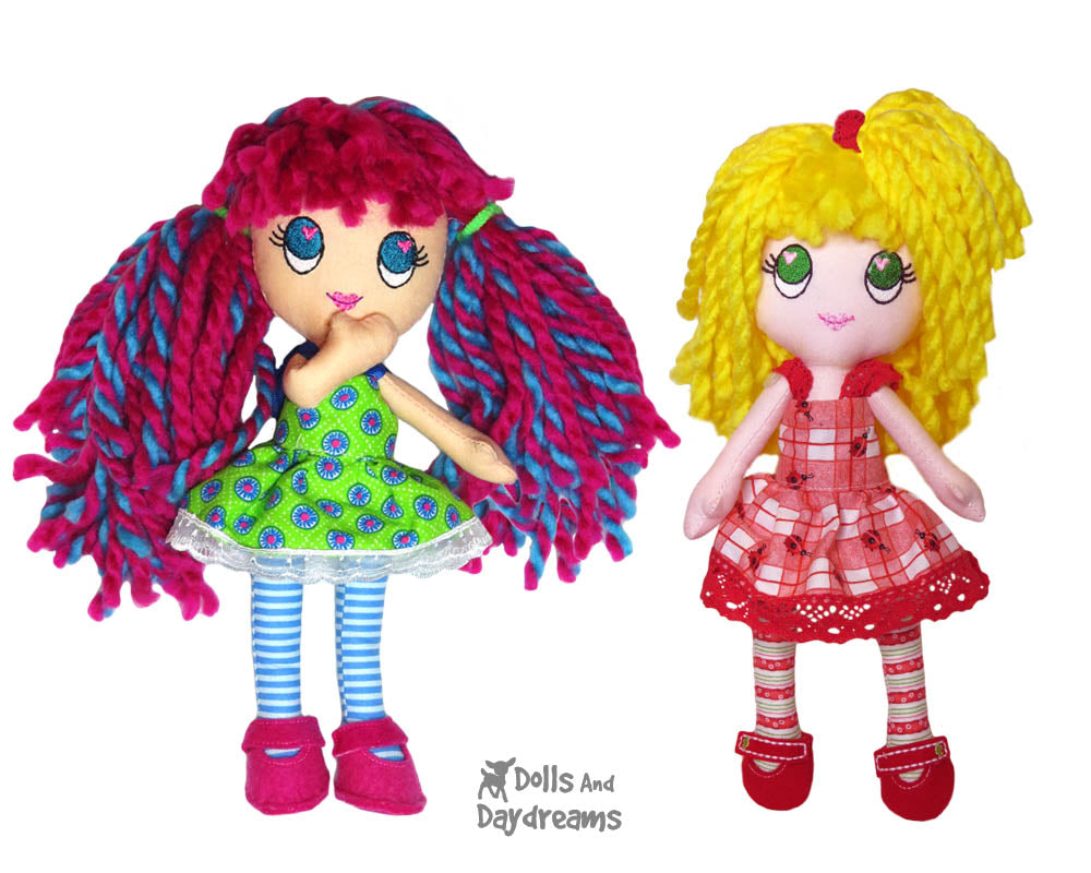 ITH Poppy Poppet Doll Pattern | Dolls And Daydreams