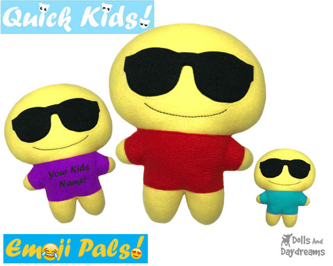 ITH Quick Kids Patterns | Dolls And Daydreams