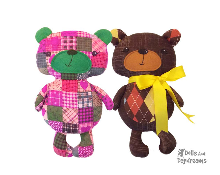 Baby Teddy Sewing Pattern | Dolls And Daydreams