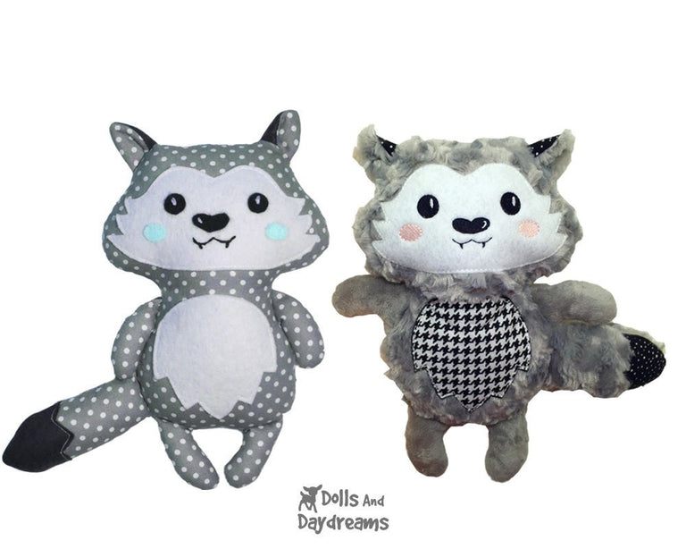 Wolf Pup Sewing Pattern | Dolls And Daydreams