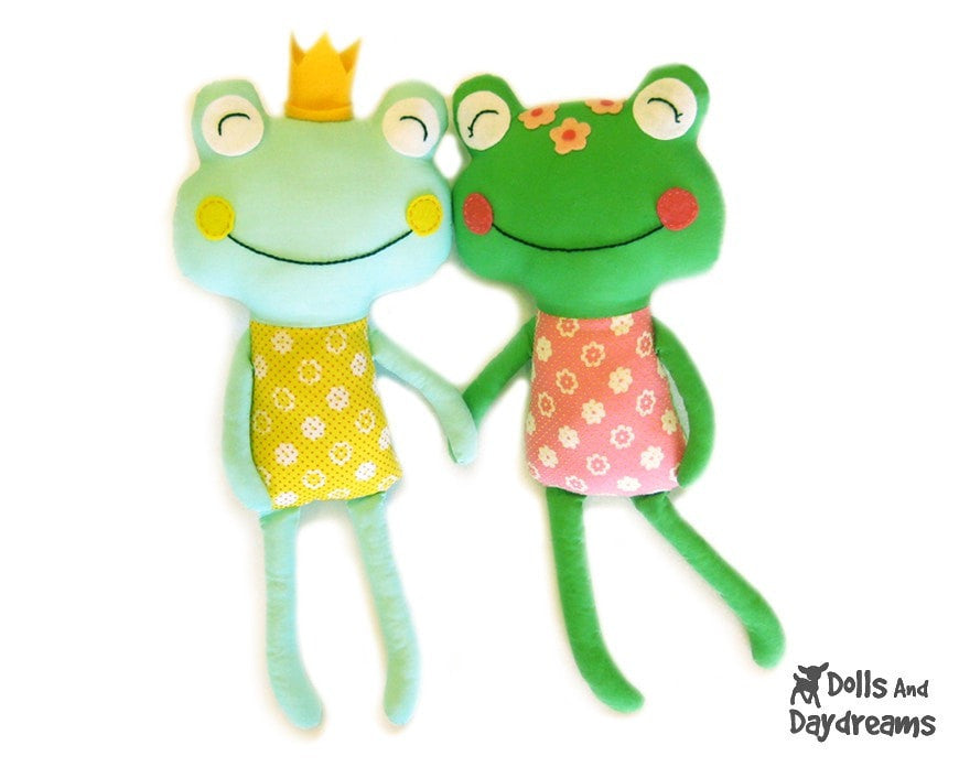 Frog Prince Sewing Pattern | Dolls And Daydreams