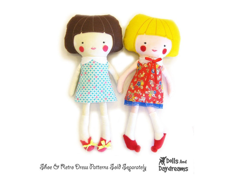 Dress Up Doll Sewing Pattern | Dolls And Daydreams