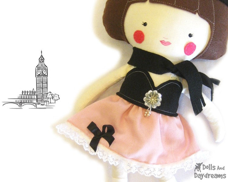 Skirt, Top and Scarf Sewing Pattern | Dolls And Daydreams