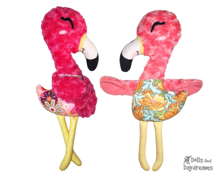 Flamingo Sewing Pattern | Dolls And Daydreams