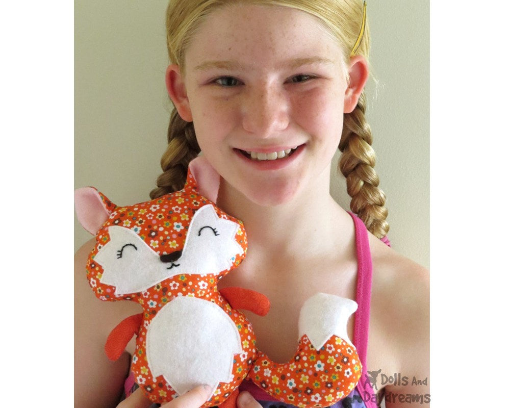 Baby Fox Sewing Pattern | Dolls And Daydreams