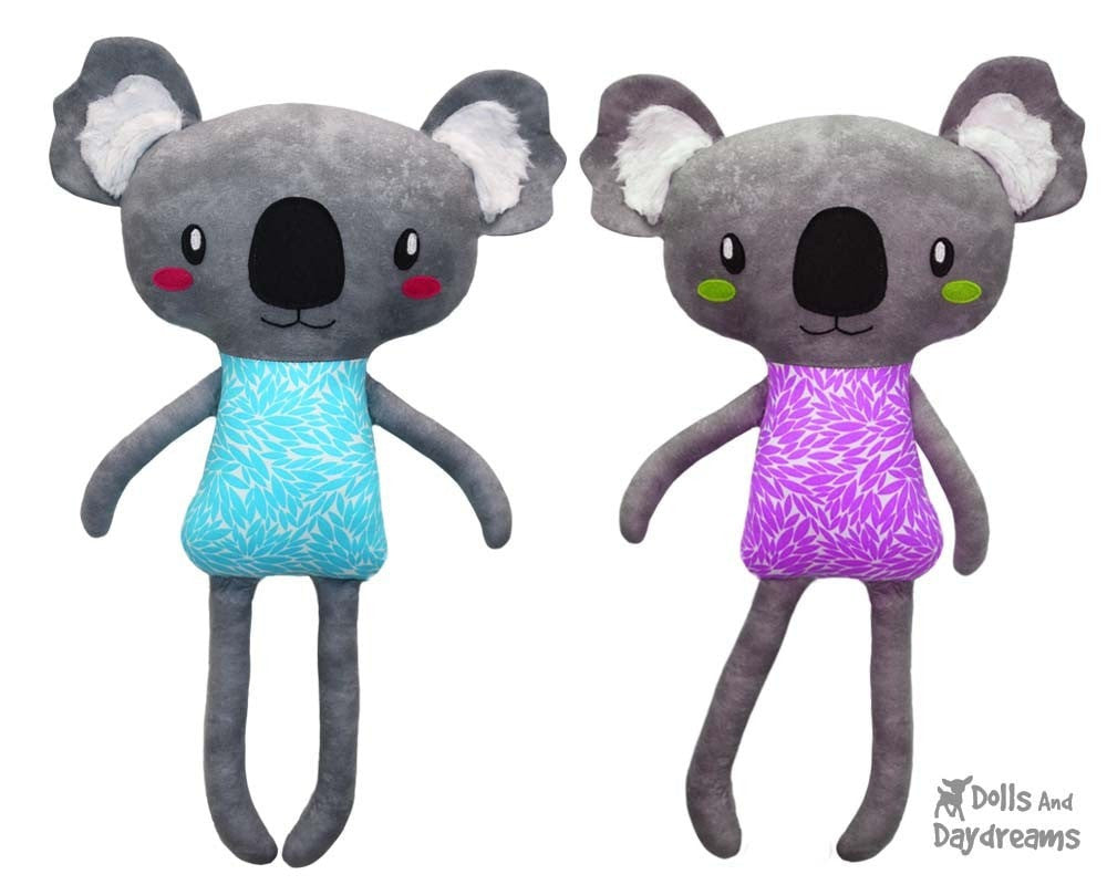 Koala Sewing Pattern | Dolls And Daydreams