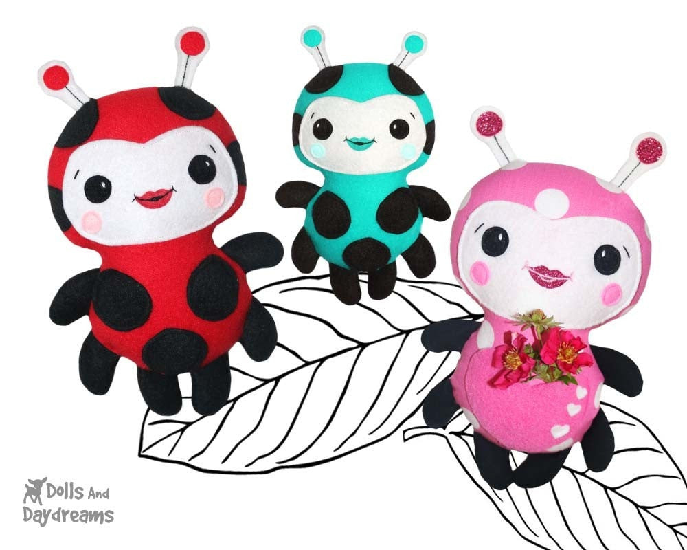 Ladybug Sewing Pattern | Dolls And Daydreams