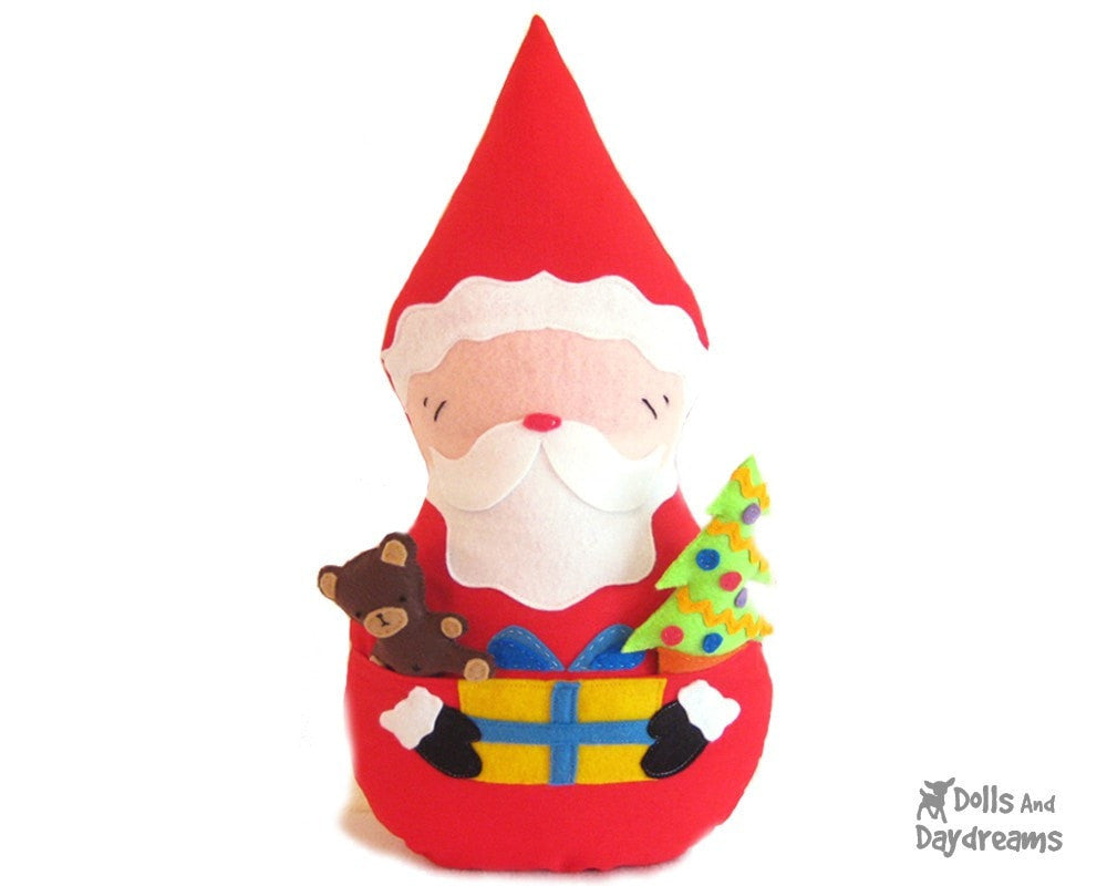Santa Claus Father Christmas Sewing Pattern | Dolls And Daydreams